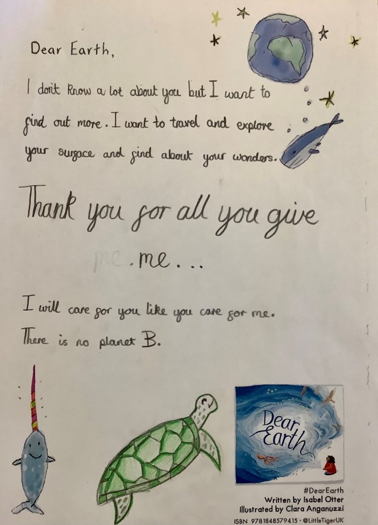 Writing Letters Inspired by ‘Dear Earth’ | Surbiton High School