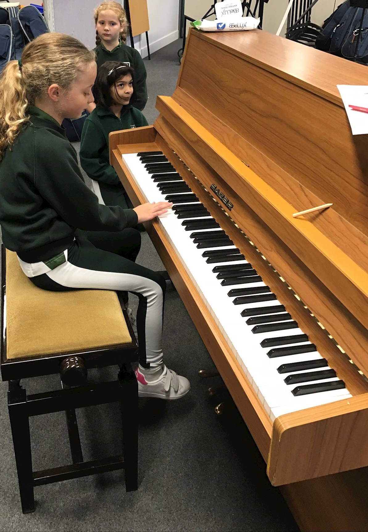 THE GIRLS ENJOYED PERFORMING IN THEIR CLASS CONCERTS THIS WEEK ...