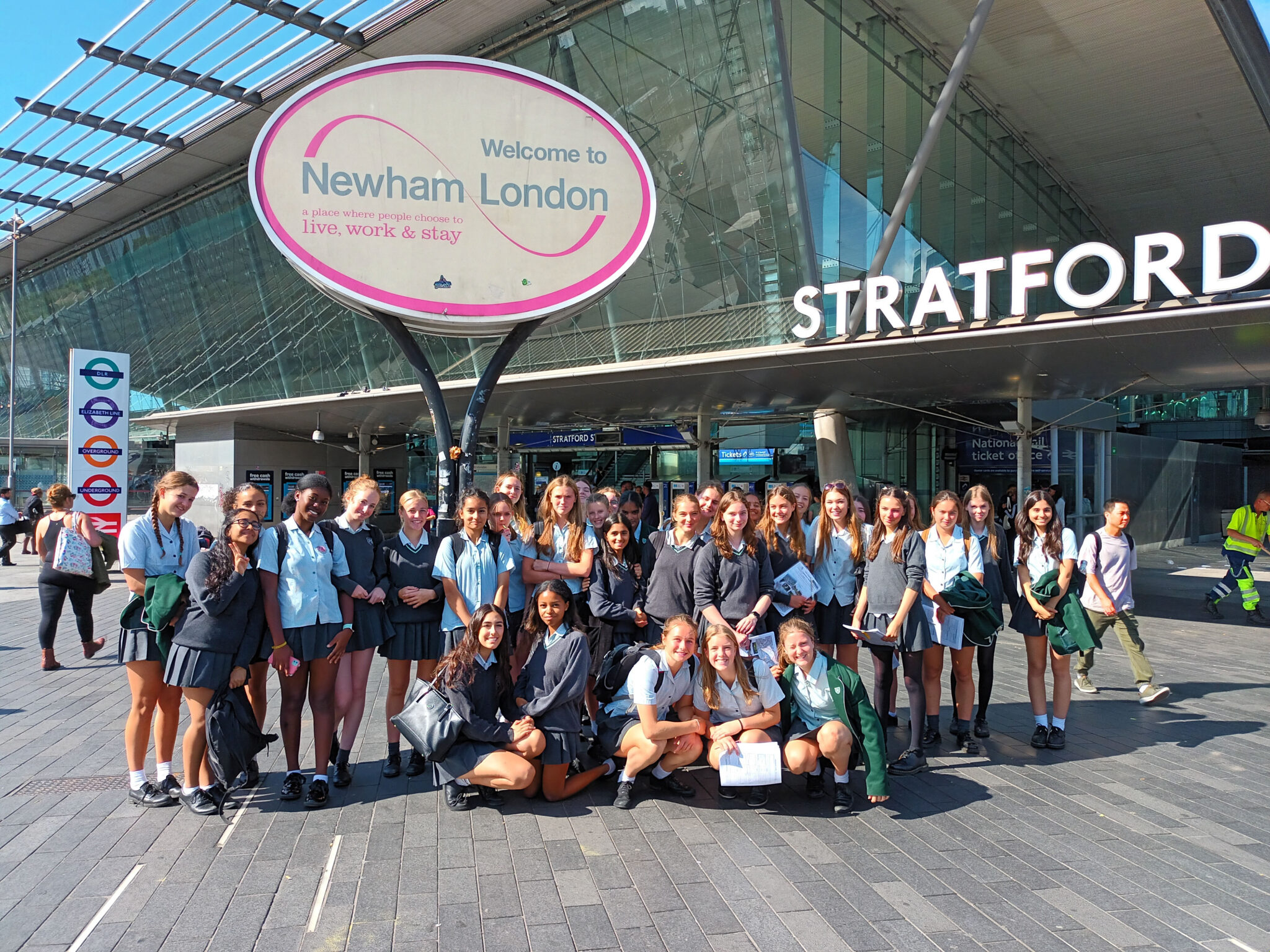 Year 11 Human Fieldwork Trip To Stratford London | Surbiton High School