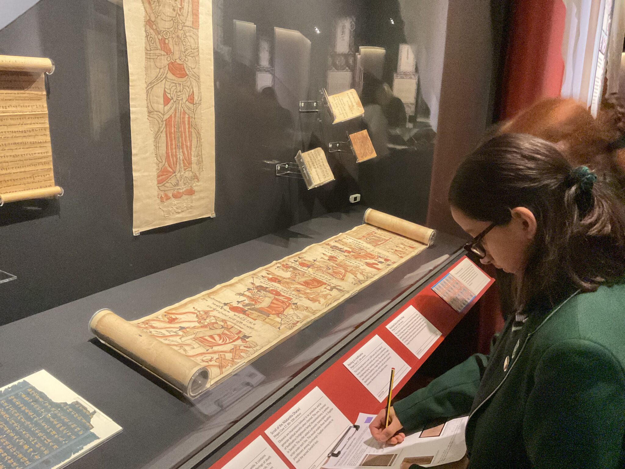 Year 7 Scholars Explore Dunhuang Exhibit | Surbiton High School